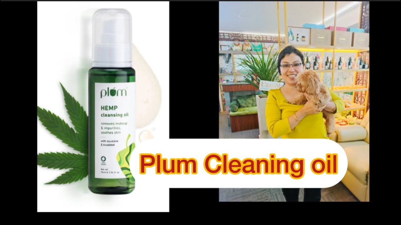 Plum Cleaning Oil // #plum #skincare - YouTube