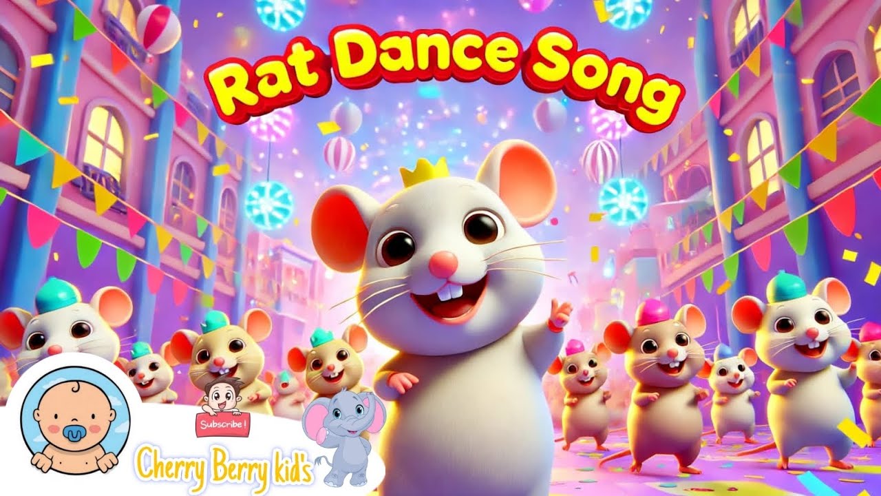Rat 🐁 dancing | cute rats 🐭| Tamil song with animation video | Cherry ...
