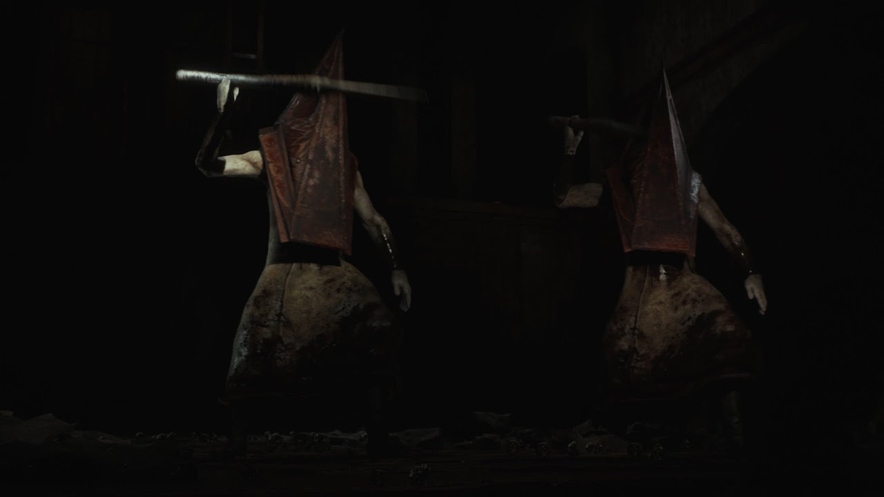 Silent Hill 2 (2024) | Pyramid Head Duo Boss - YouTube