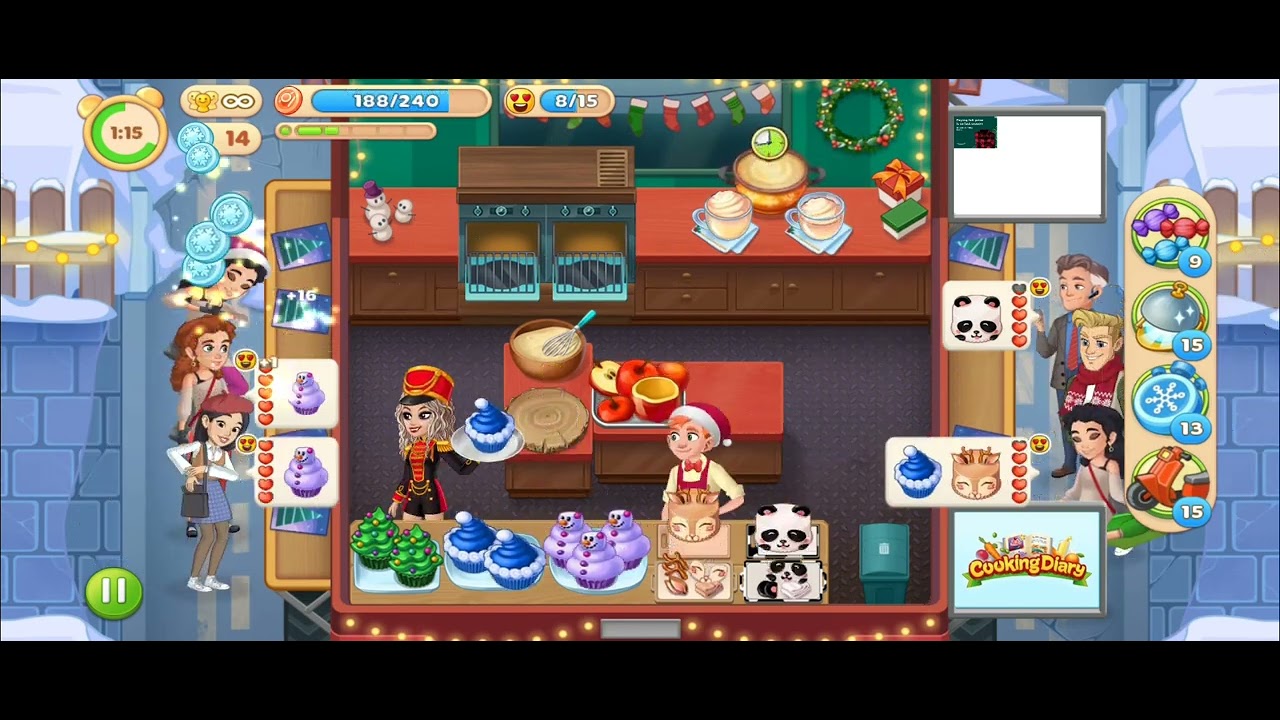 Cooking Diary: Food Truck: Christmas Edition 12-07-23. Level 8 - YouTube