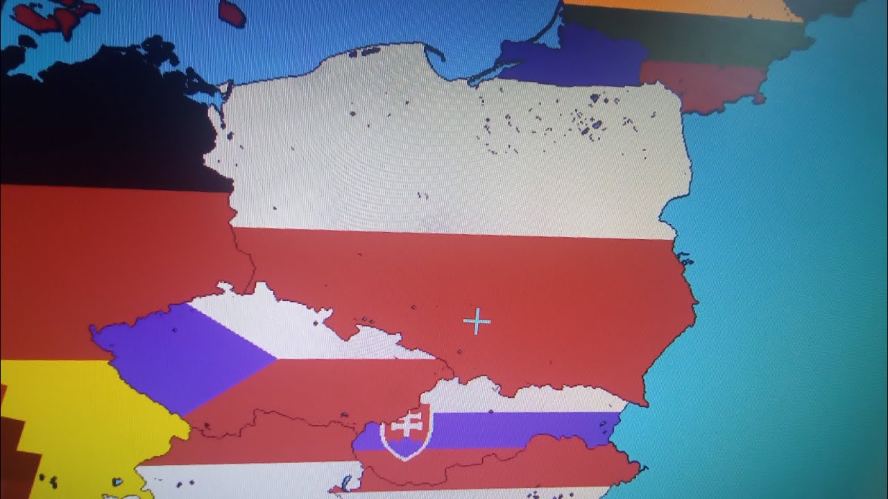 Visegrád Group - Huge Scale World Flag Map (Part 4) - YouTube