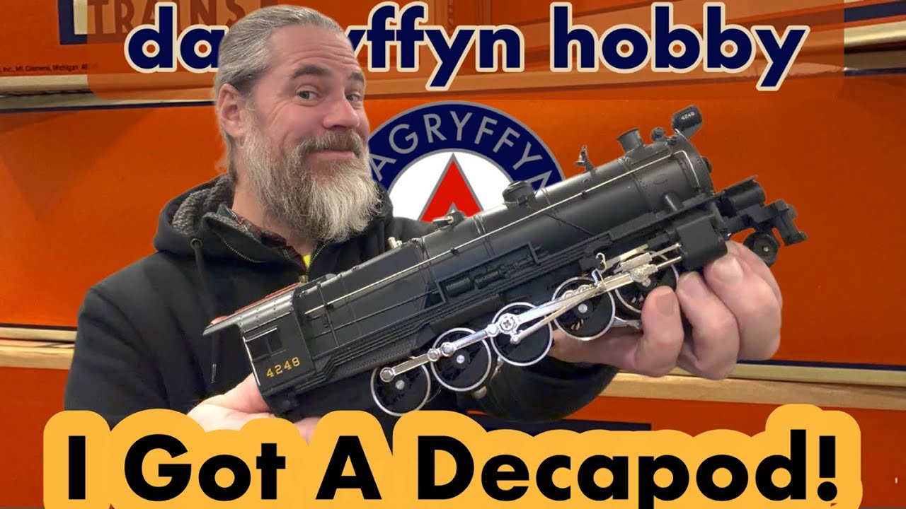 I Got a MTH PRR Decapod! A Conventional Engine with LocoSound and Speed ...