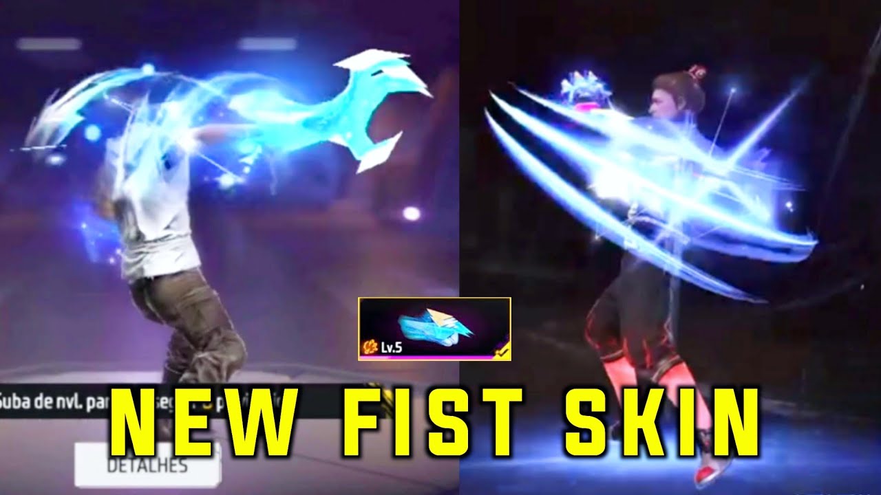 NEXT FIST SKIN FREE FIRE | EVO FIST SKIN VIDEO REVIEW FF | OB37 FIST ...
