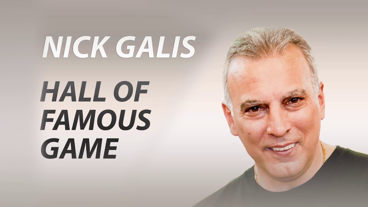 Nick Galis Hall of Famous Game - YouTube