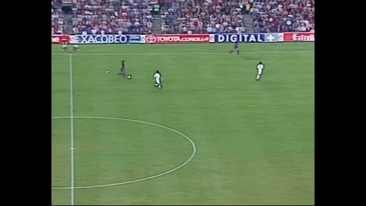 Ronaldinho's DEBUT game for Barcelona (UNREAL FORM) - YouTube