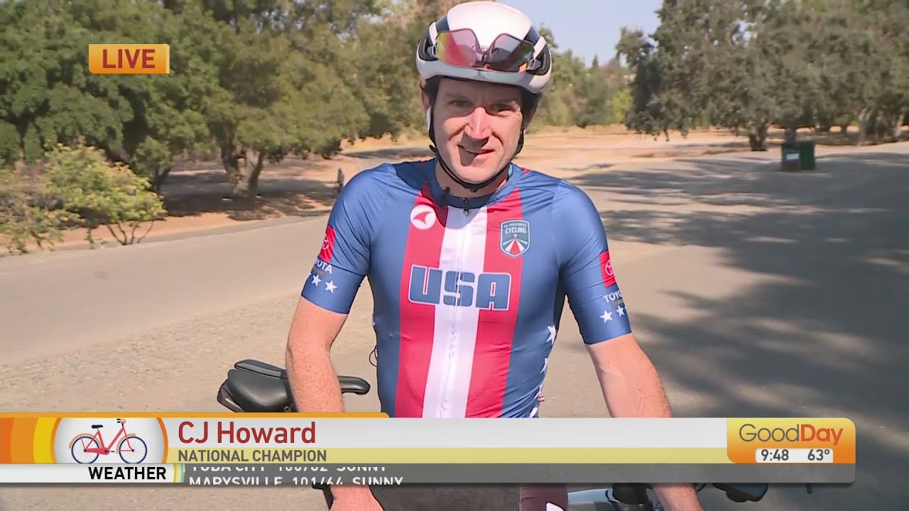 Cyclist CJ Howard - YouTube