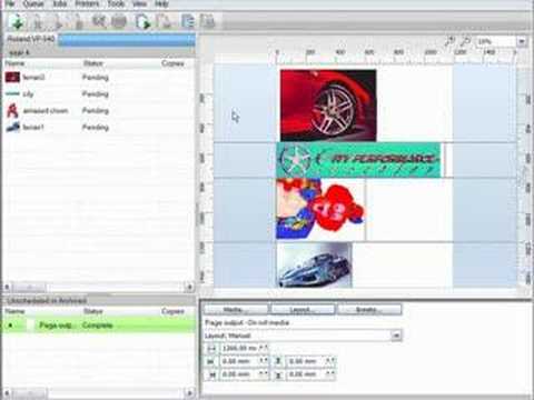 Nesting - CADlink SignLab Visual Production Manager - YouTube