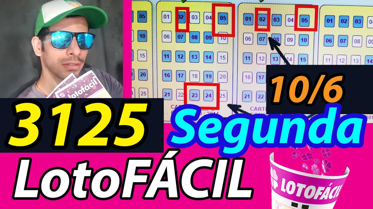 Lotofacil 3125 Acumulada De Segunda Dicas - YouTube