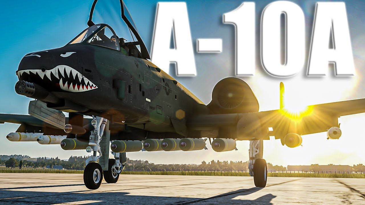 DCS - A-10A Thunderbolt II - DIGITAL COMBAT SIMULATOR - YouTube