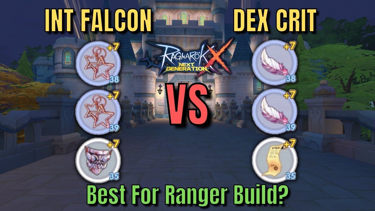 Sniper INT Falcon vs Sniper DEX Crit | DPS Test | Build Review ...