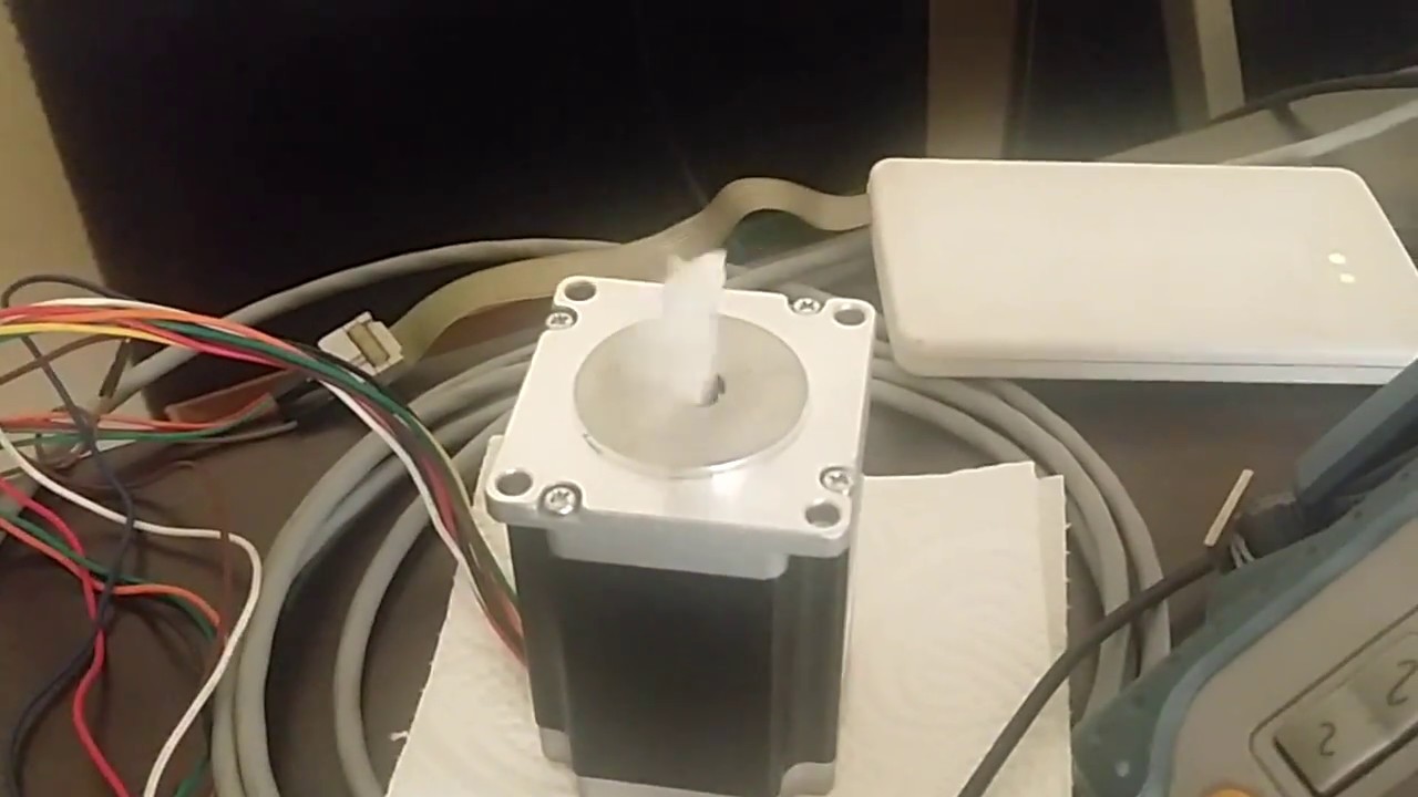 STM32 step motor driver - YouTube