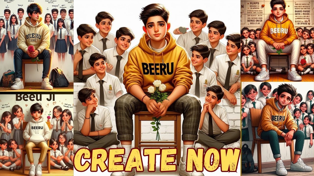 Boy attitude ai photo editing | Bing images creator | College Boy Bing ...