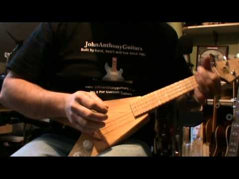 Heavy metal Uke-custom built. - YouTube