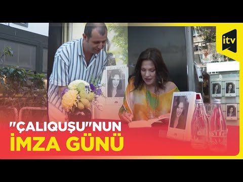 Aydan Şener ilk kitabının imza günündə