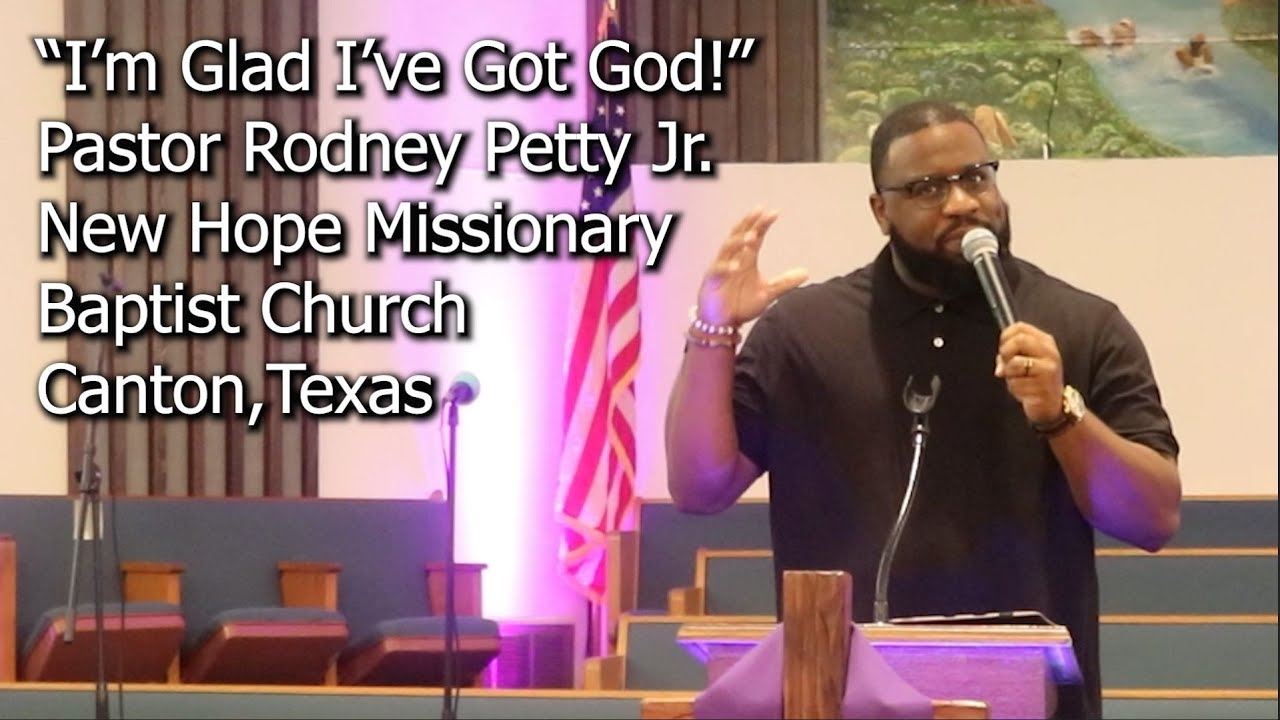 I'm Glad I've Got God! Rodney Petty Jr. - YouTube