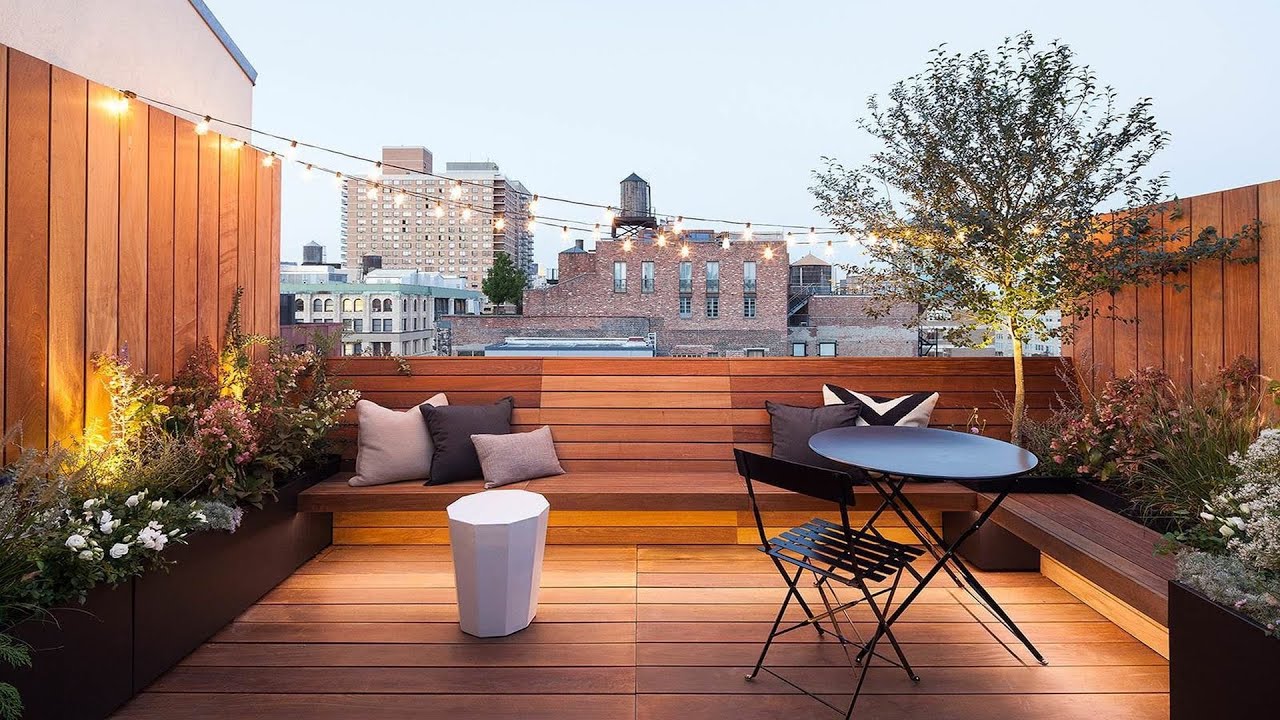STYLISH! 100+ WOODEN TERRACE DECOR IDEAS | BEAUTIFUL WOOD TERRACE ...