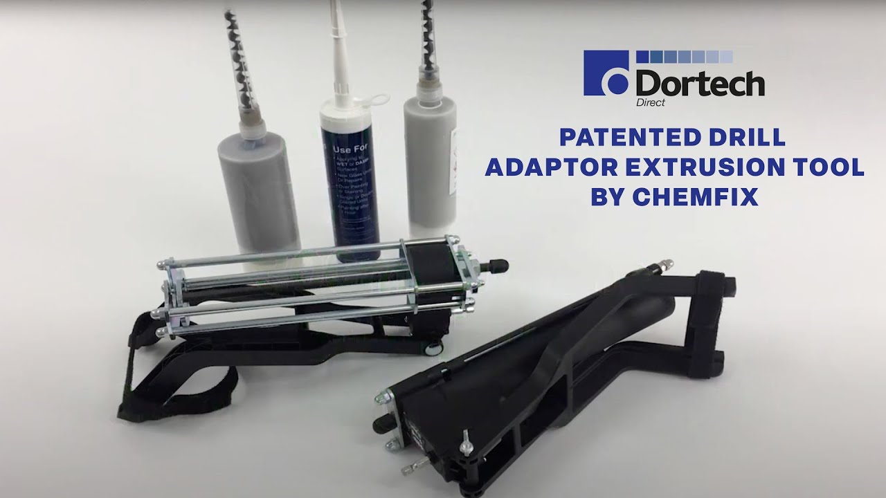 Patented Drill Adaptor Extrusion Tool by Chemfix | Dortech Direct - YouTube