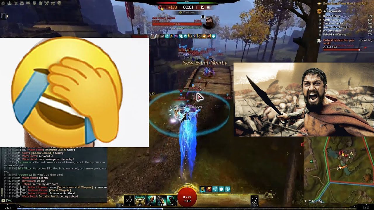 GW2 WvW - What a 1 man boon ball looks like - YouTube
