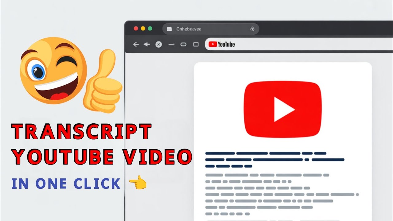 How to Get Full Transcript of Any YouTube Video | Convert Video to Text Easy Method 2025 - YouTube
