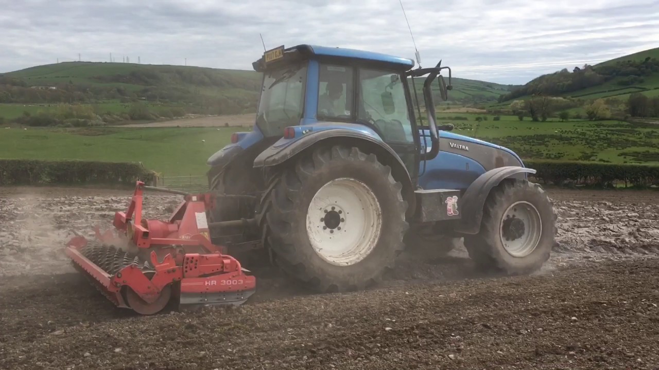 Parrow harrowing 2017 - YouTube