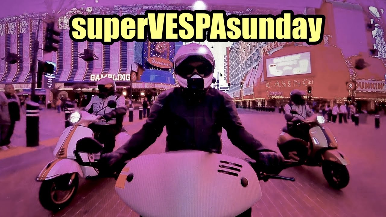 Bomac Vlogs | Super Bowl Sunday Vespa ride | GTV300 - YouTube