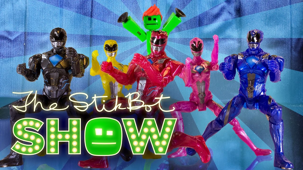 The Stikbot Show 🎬 | The one with The Power Rangers - YouTube