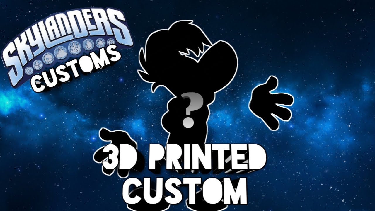 3D Printed RayMan Skylander Figure - YouTube