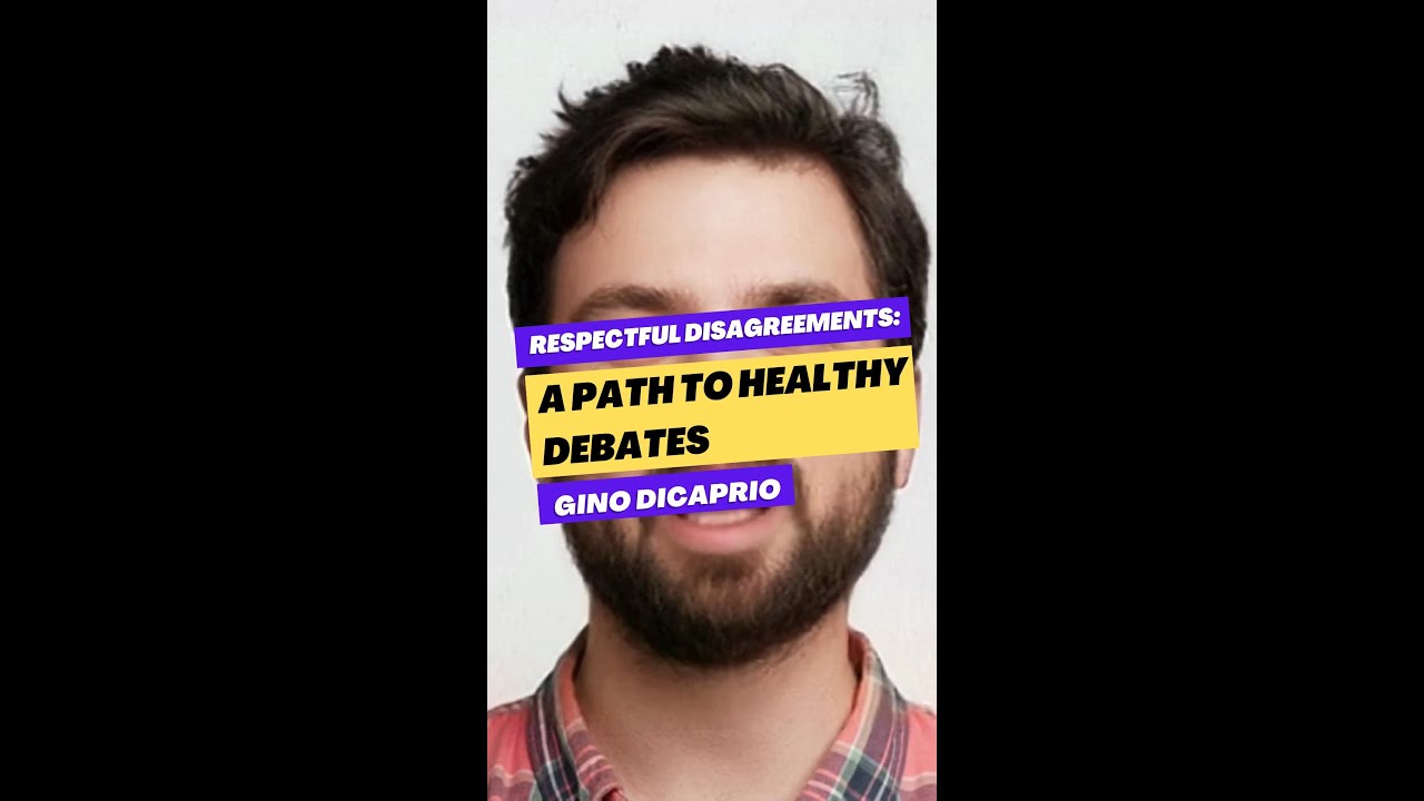 Respectful Disagreements: A Path to Healthy Debates - YouTube
