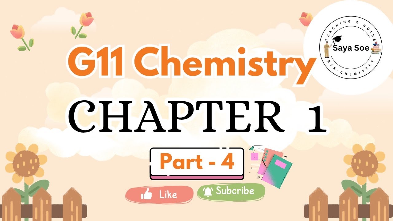 G11 Chemistry Chapter 1 - Part 4 - YouTube