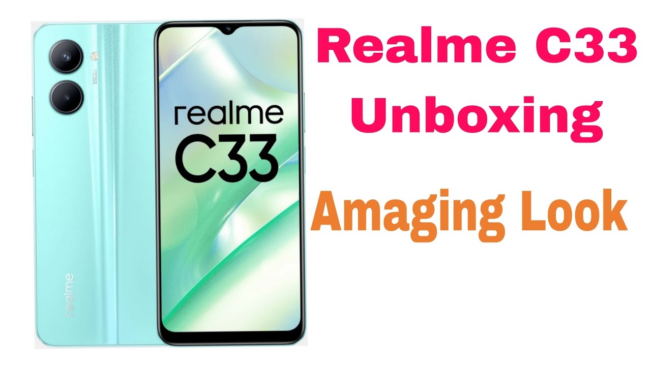 Realme C33 Blue Colour Unboxing | Realme C33 review 📱📱 - YouTube
