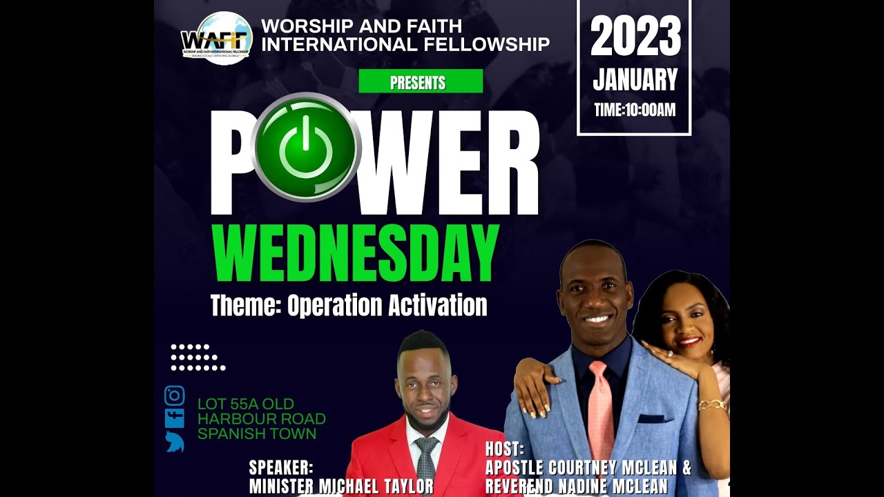 Welcome to Our Power Wednesday Service: January 18, 2023 - YouTube
