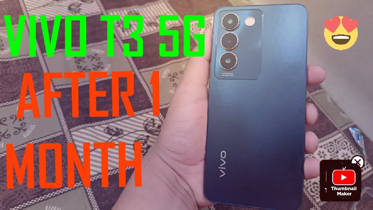 Ultimate Review & Unboxing: VIVO T3 5G after 1 Month! 📱🔥 #VIVOT3 #5G # ...