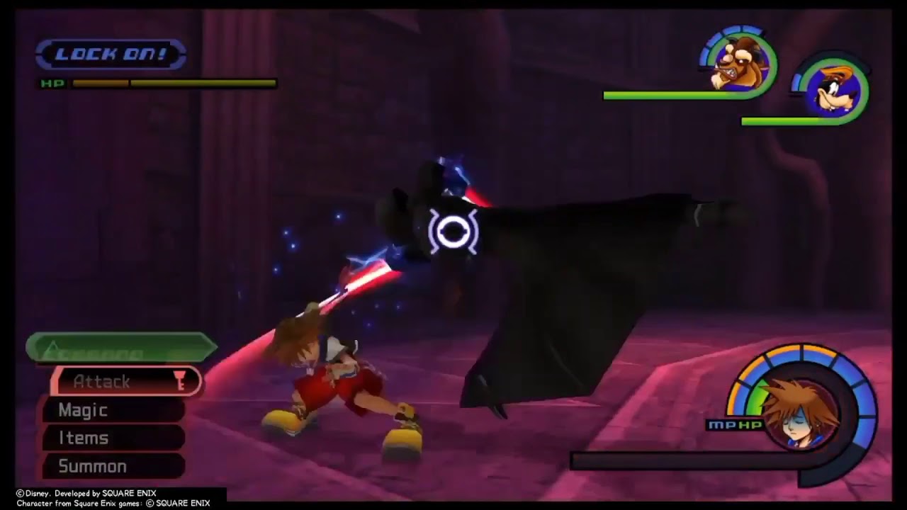 Road to KH3!!! Kingdom Hearts 1.5 Unknown Secret Boss battle. (Proud ...