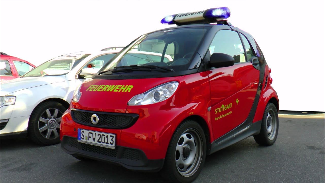 Feuerwehr Stuttgart Fire Brigade SMART Fortwo - eines der kleinsten ...