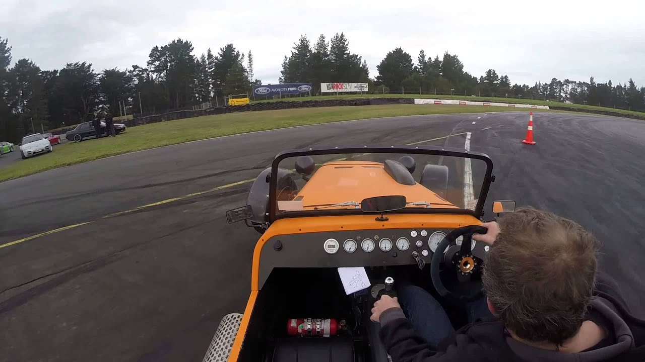 Practise run at a Motorkhana course at Ruapuna - NZ - YouTube
