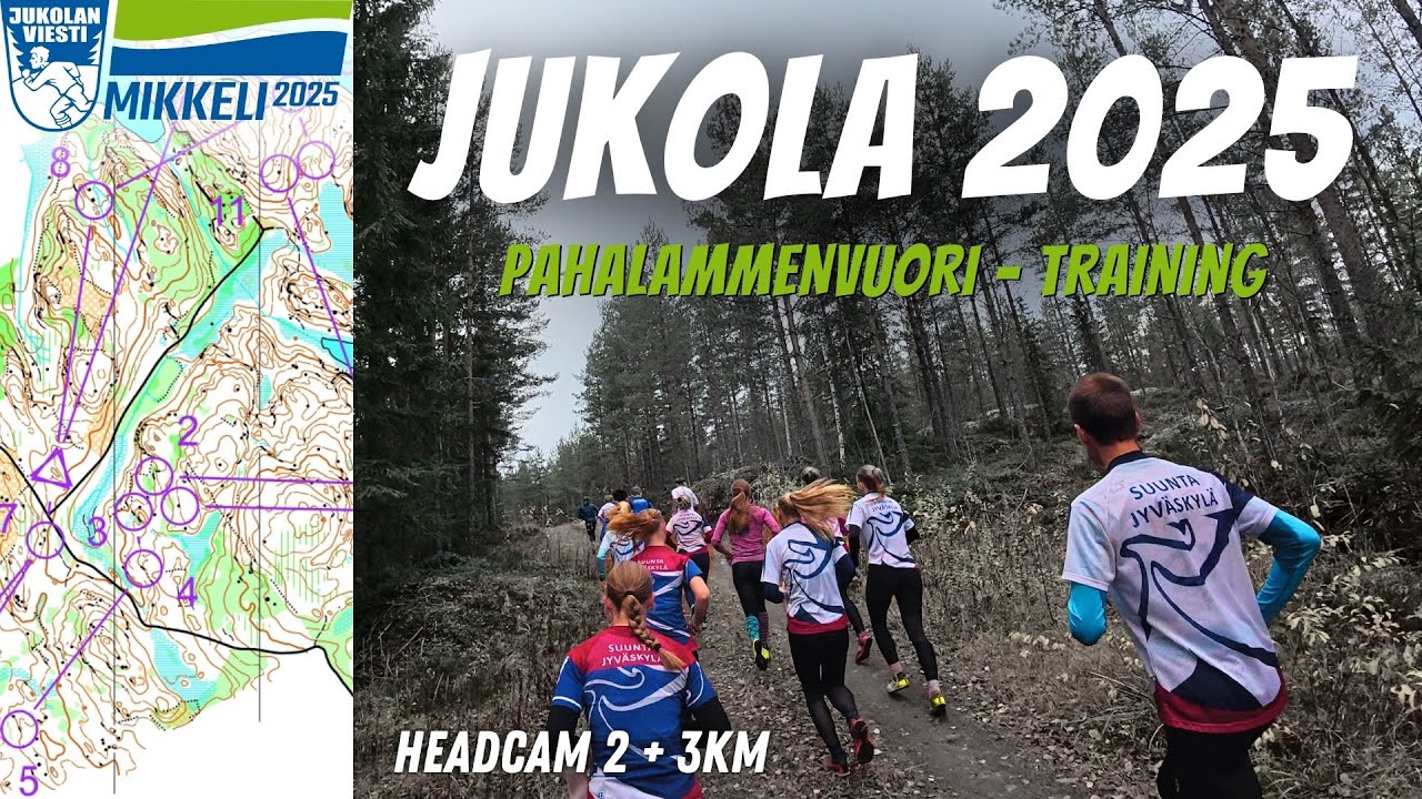 🗺️🌲Mikkeli-Jukola 2025 harjoitus - Pahalamminvuori | 📹Suunnistus - YouTube