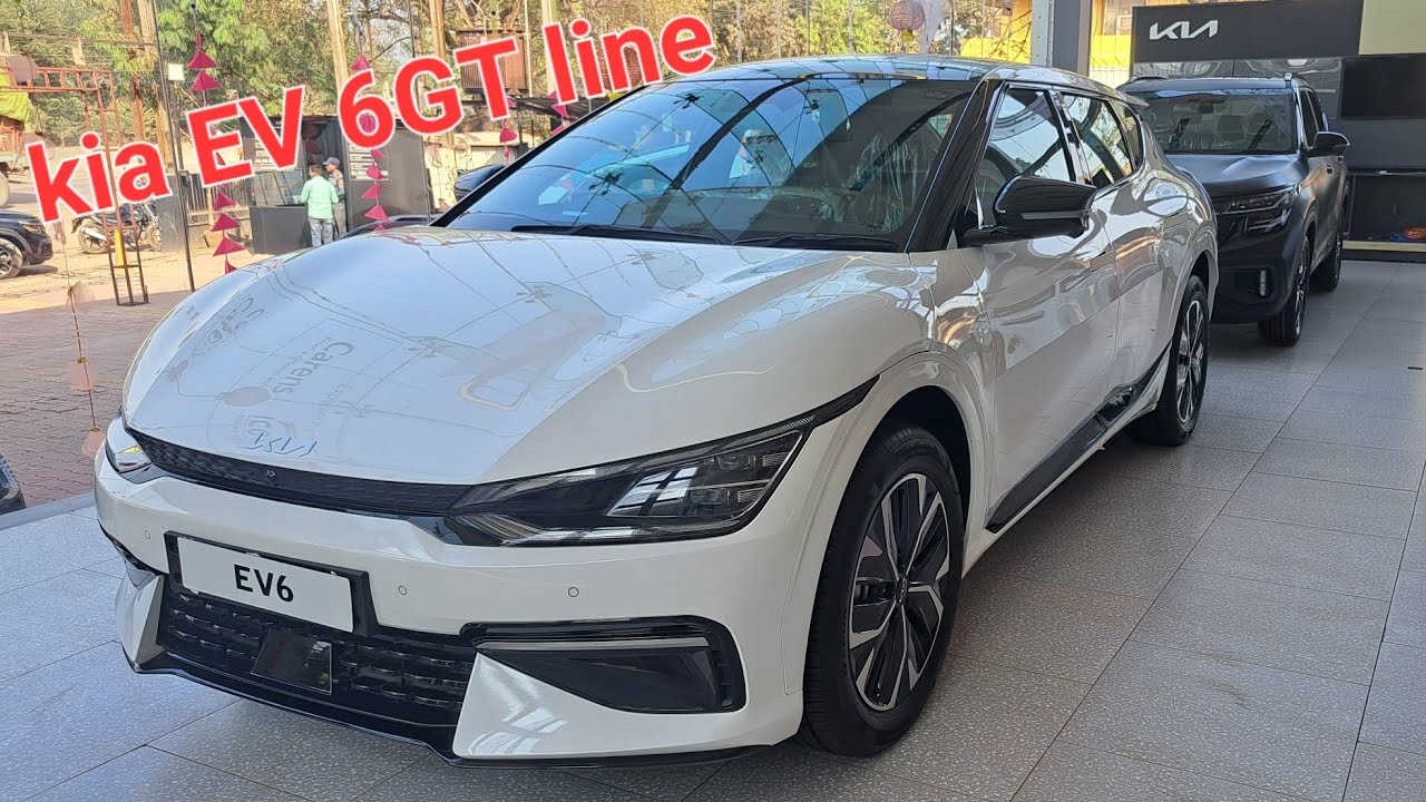 All new Kia EV6 GT line Range 708 km 225.86bhp 350Nm - YouTube