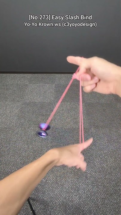 [No.273]🪀Today's Yo-Yo Trick & Tutorial: Easy Slash Bind #yoyo #yoyotricks #ヨーヨー - YouTube