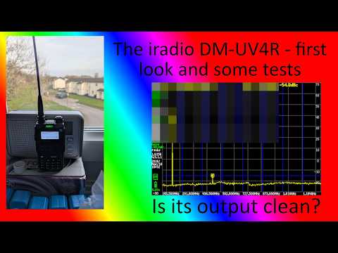The iradio DM-UV4R, first look and tests
