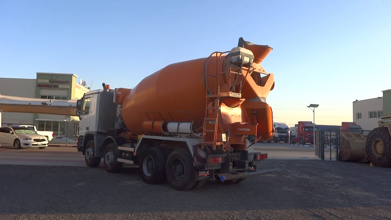 Mercedes Benz Mixer 3241 8x4 2013 Vid 01 - YouTube