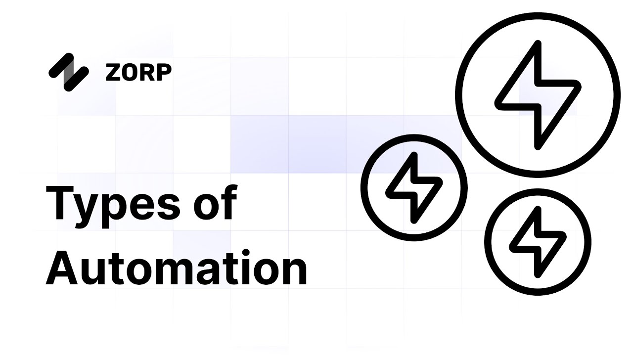 Types of Automations in ZORP - YouTube