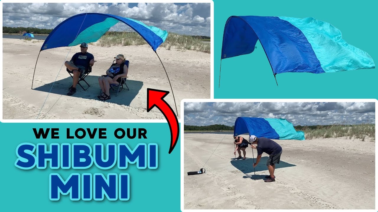 Shibumi Mini vs. Regular: The Ultimate Beach Shade Comparison & Setup ...