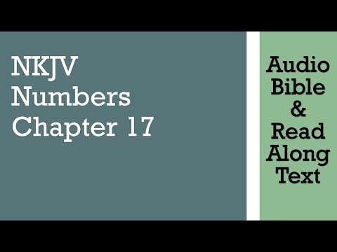 Numbers 17 - NKJV - (Audio Bible & Text) - YouTube