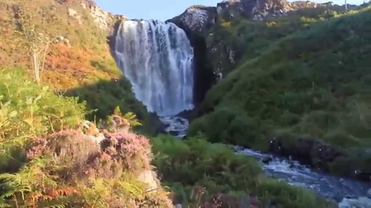 Clashnessie Waterfall - YouTube