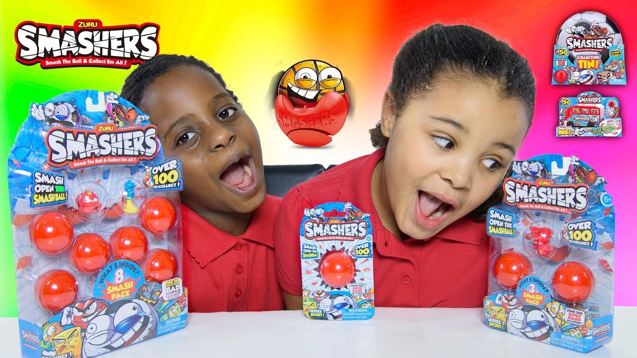 ZURU Smashers! Collect over 100 wacky sports characters - YouTube