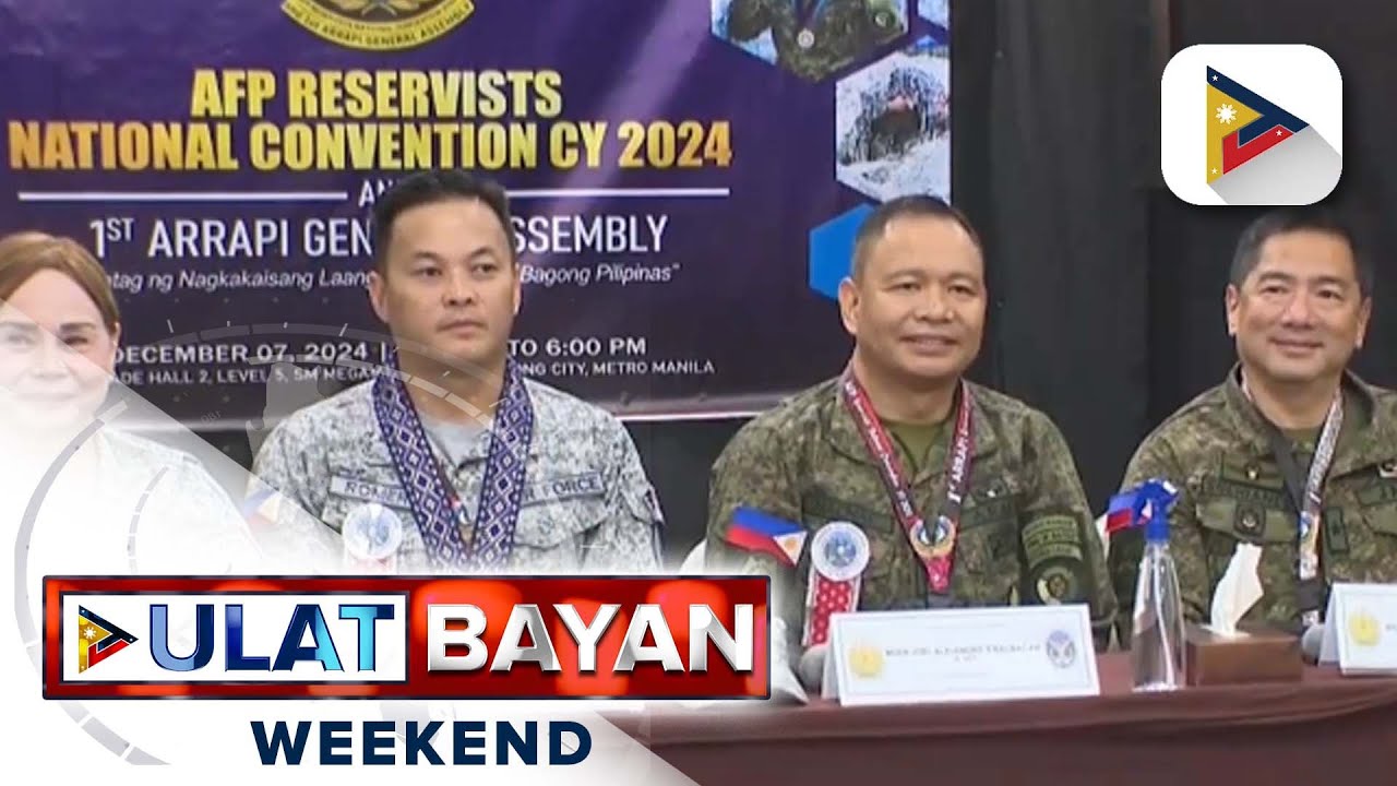 AFP Reservists National Convention 2024 at 1st ARRAPI General Assembly ...