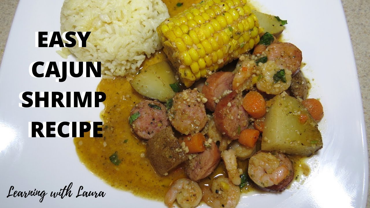 EASY CAJUN SHRIMP RECIPE | RECETA DE CAMARÓN CAJÚN FÁCIL - YouTube