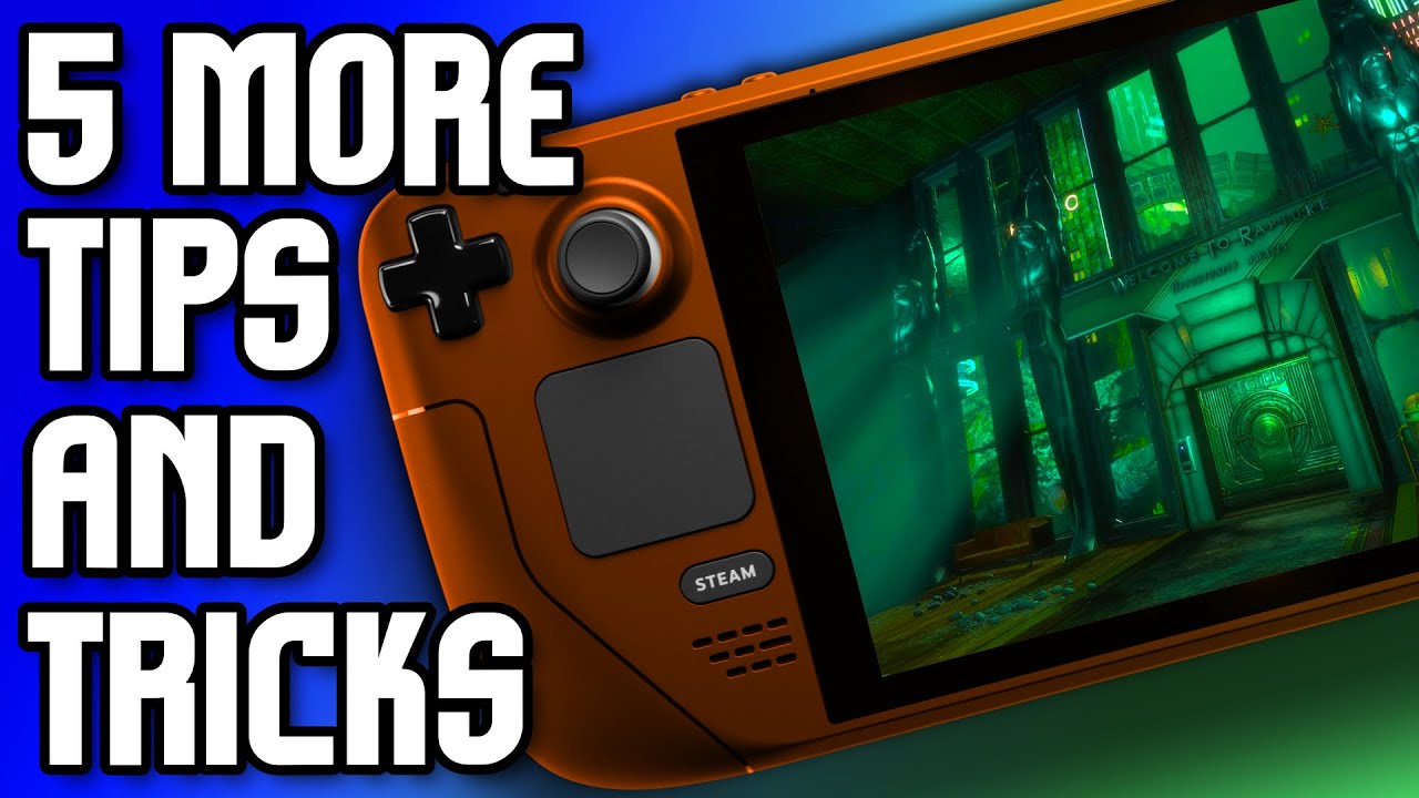 5 MORE TIPS for NEW STEAM DECK owners - YouTube