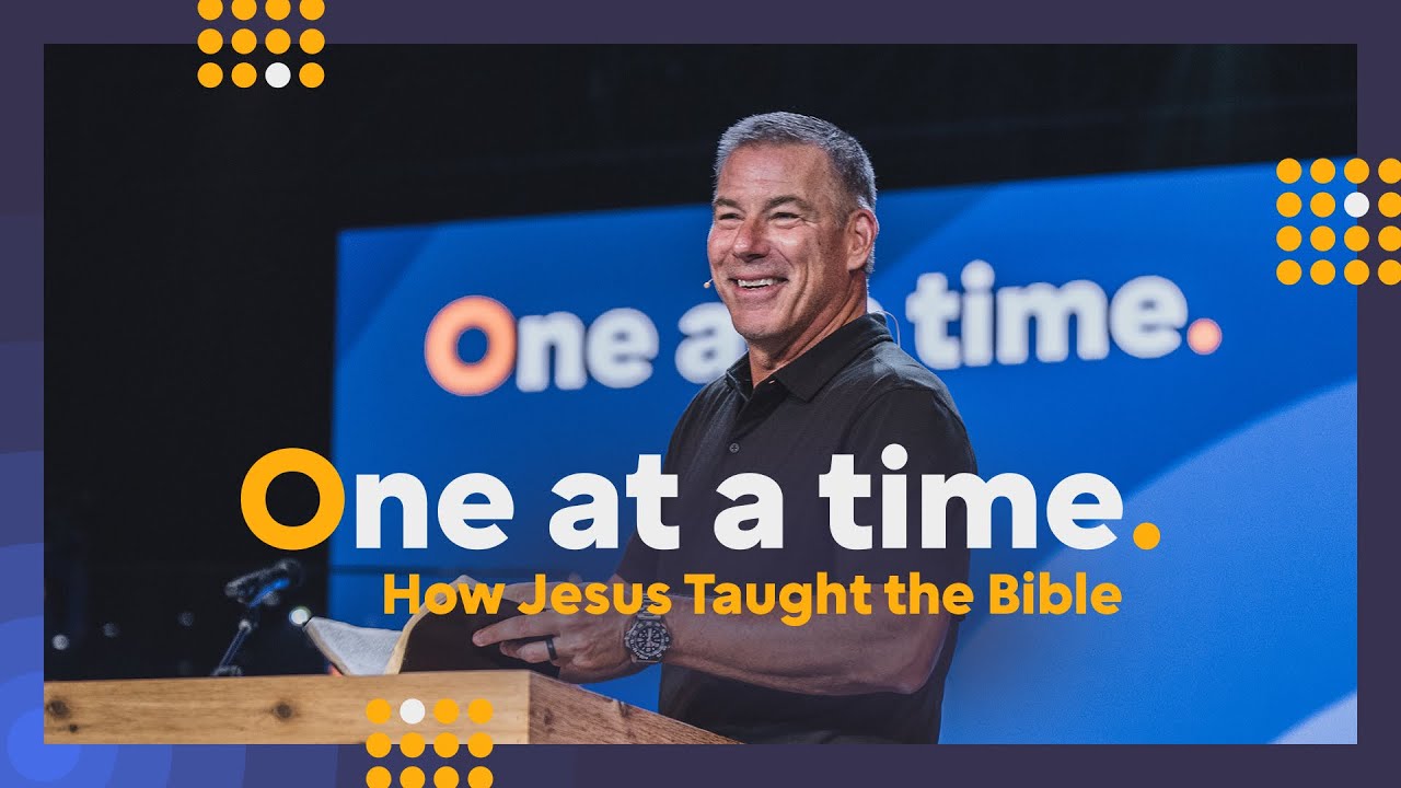 How Jesus Taught the Bible | One at a time - YouTube