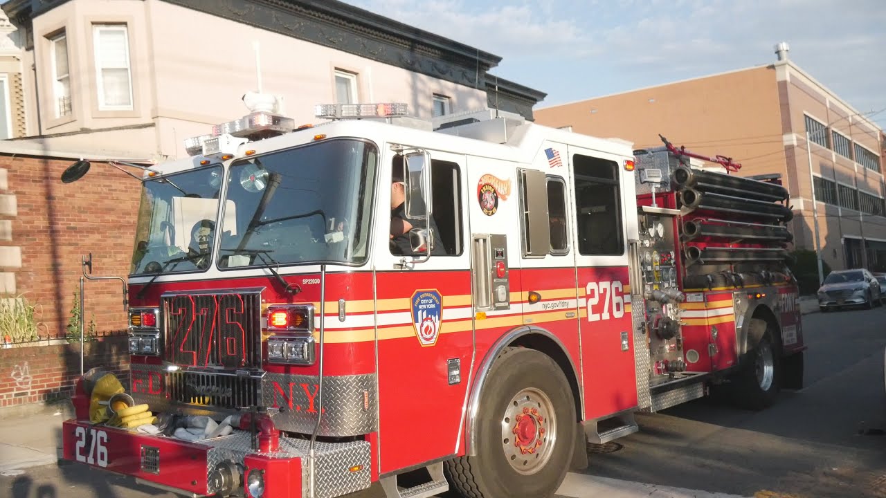 **Horn Action** Electrical Fire for FDNY Engine 276 & Battalion 33 7/21 ...